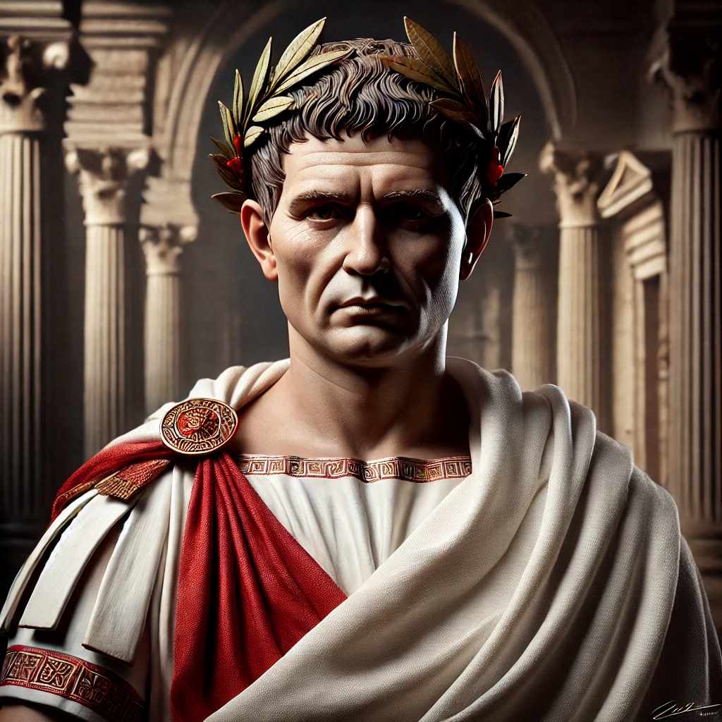 DALL·E 2024-10-24 00.05.22 - A detailed image of Julius Caesar, the ...
